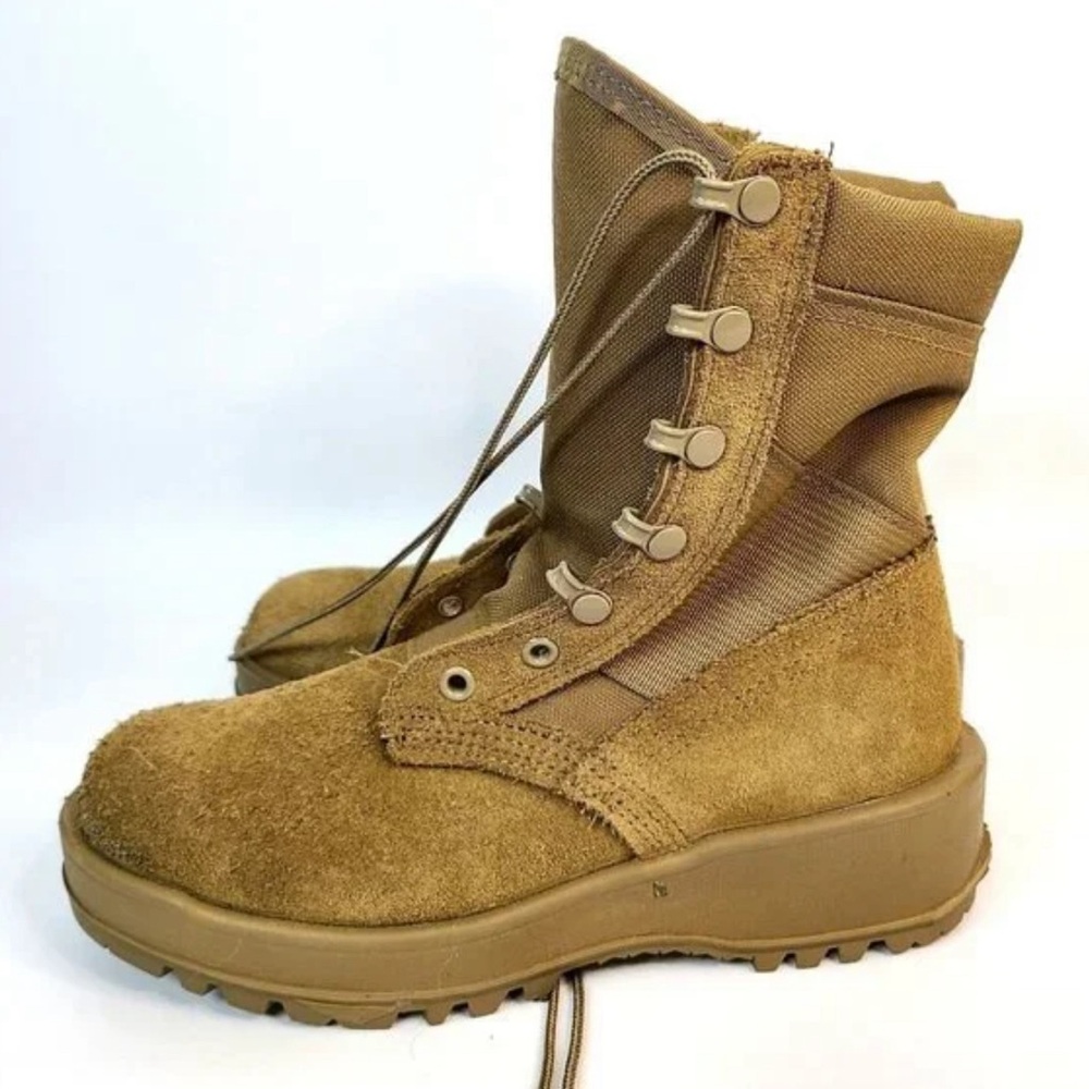 Mcrae Mil-Spec 8" Coyote Hot Weather Steel-Toe Boots … - Gem